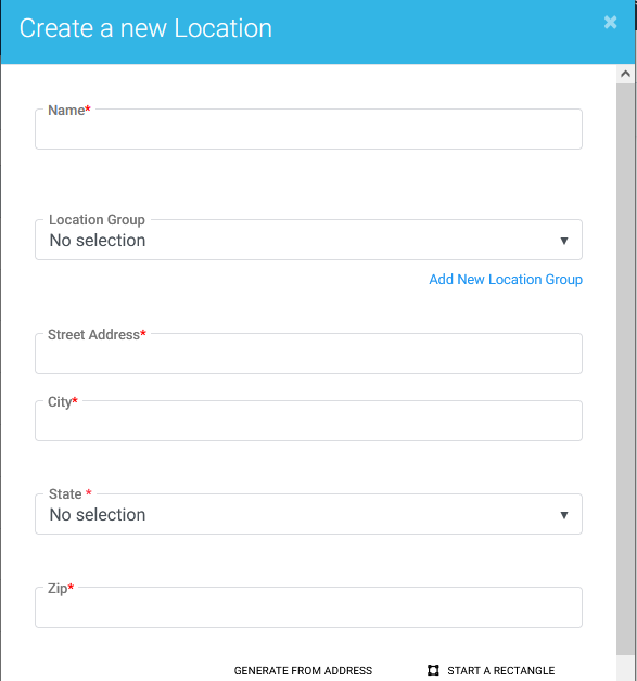 How to use Locations on the BIT website