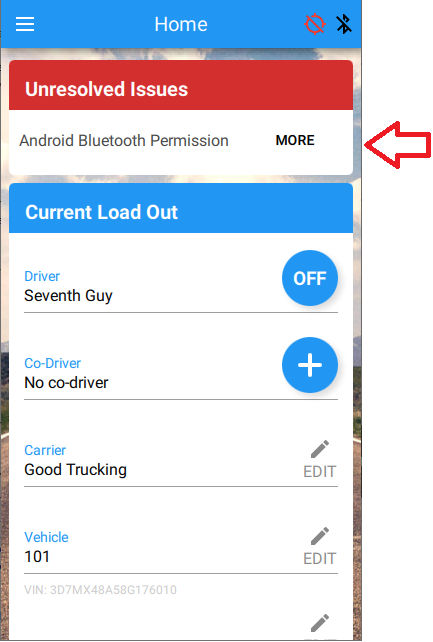 Android Bluetooth Permission