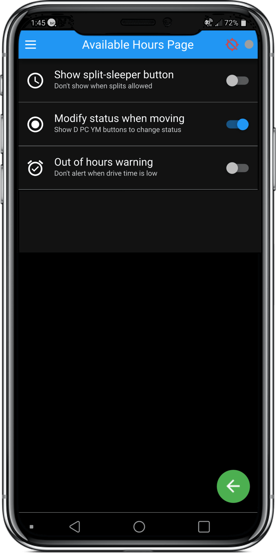 How do I turn off Sleeper Split View?