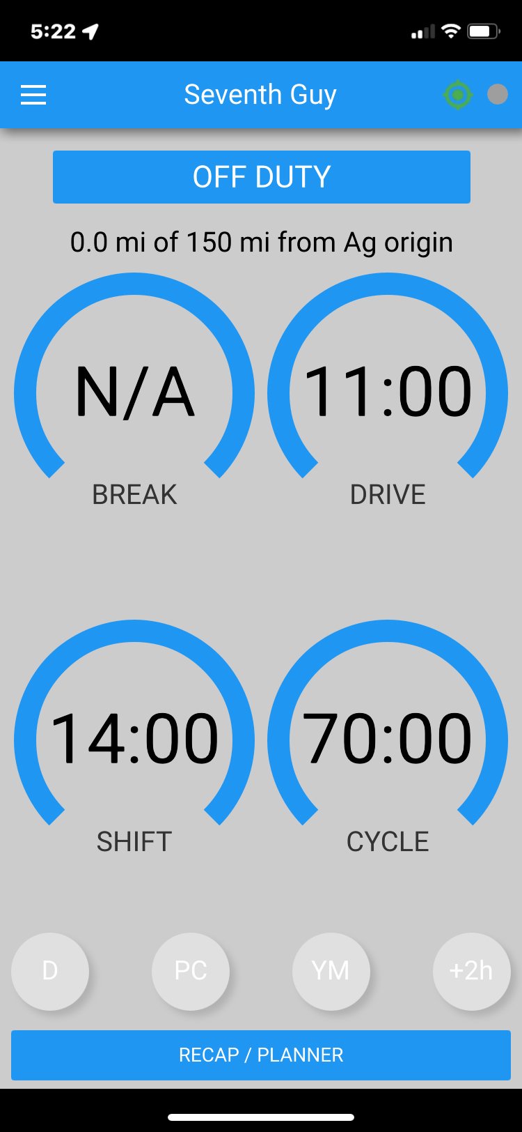 How do I use the Agricultural Exemption §395.1(k) with the BIT ELD?